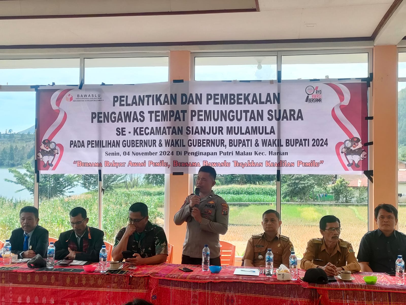 Polres Samosir Tetap Exis diHari Terakhir Pelantikan dan Pembekalan ...